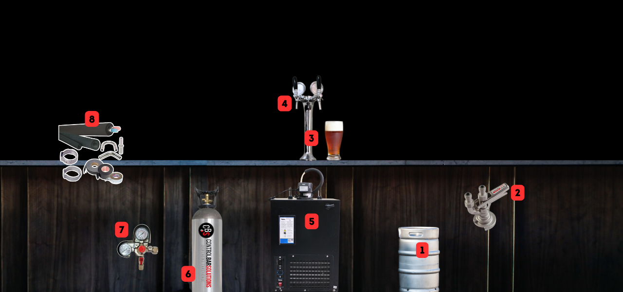 ¿Que necesito para dispensar cerveza de barril?